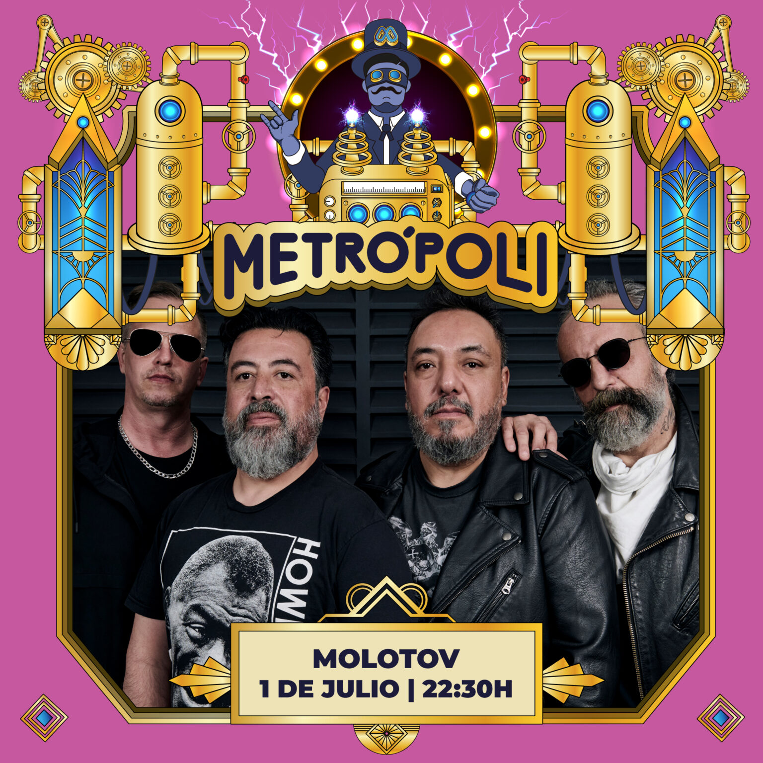 Conciertos - Festival Metrópoli Gijón